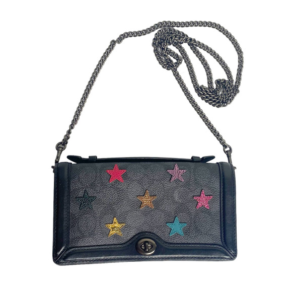 Coach | Bags | Coach Riley Chain Signature Star Crossbody Bag | Poshmark
